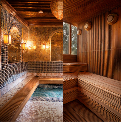 Beneficios y contraindicaciones de sauna seca y sauna húmeda